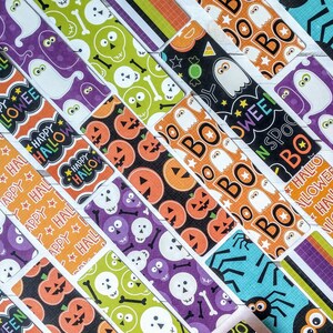 12 Halloween Tab Dividers Double-sided, Halloween Dividers, Halloween ...