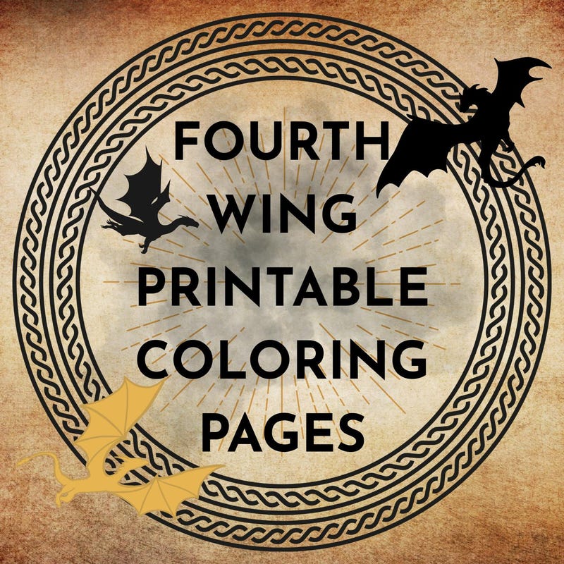 Fourth Wing Fan Art - Etsy