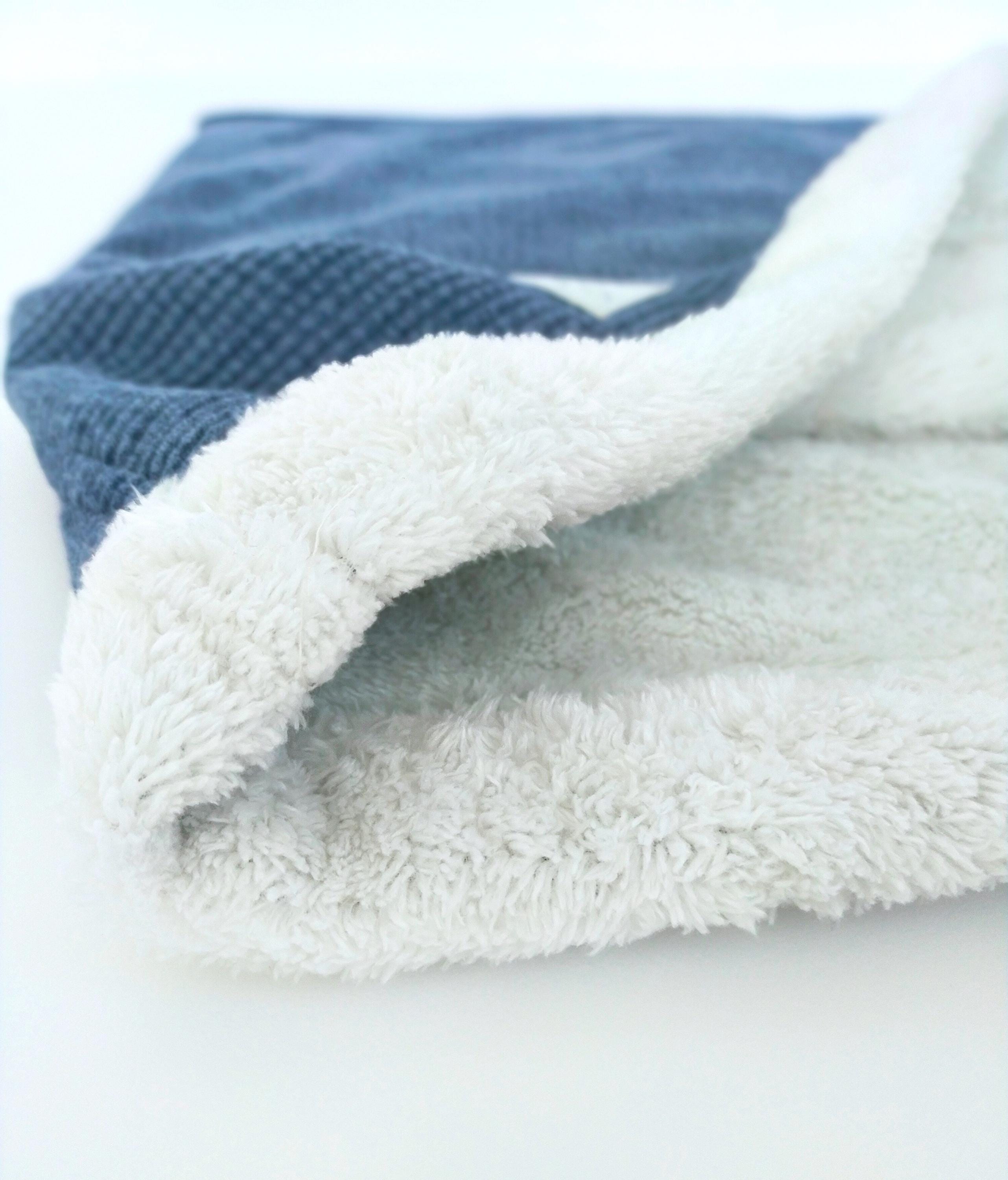 Cave Bed Plush Cozy Corduroy Snuggle Sack for Small Pets Pet Snuggle ...