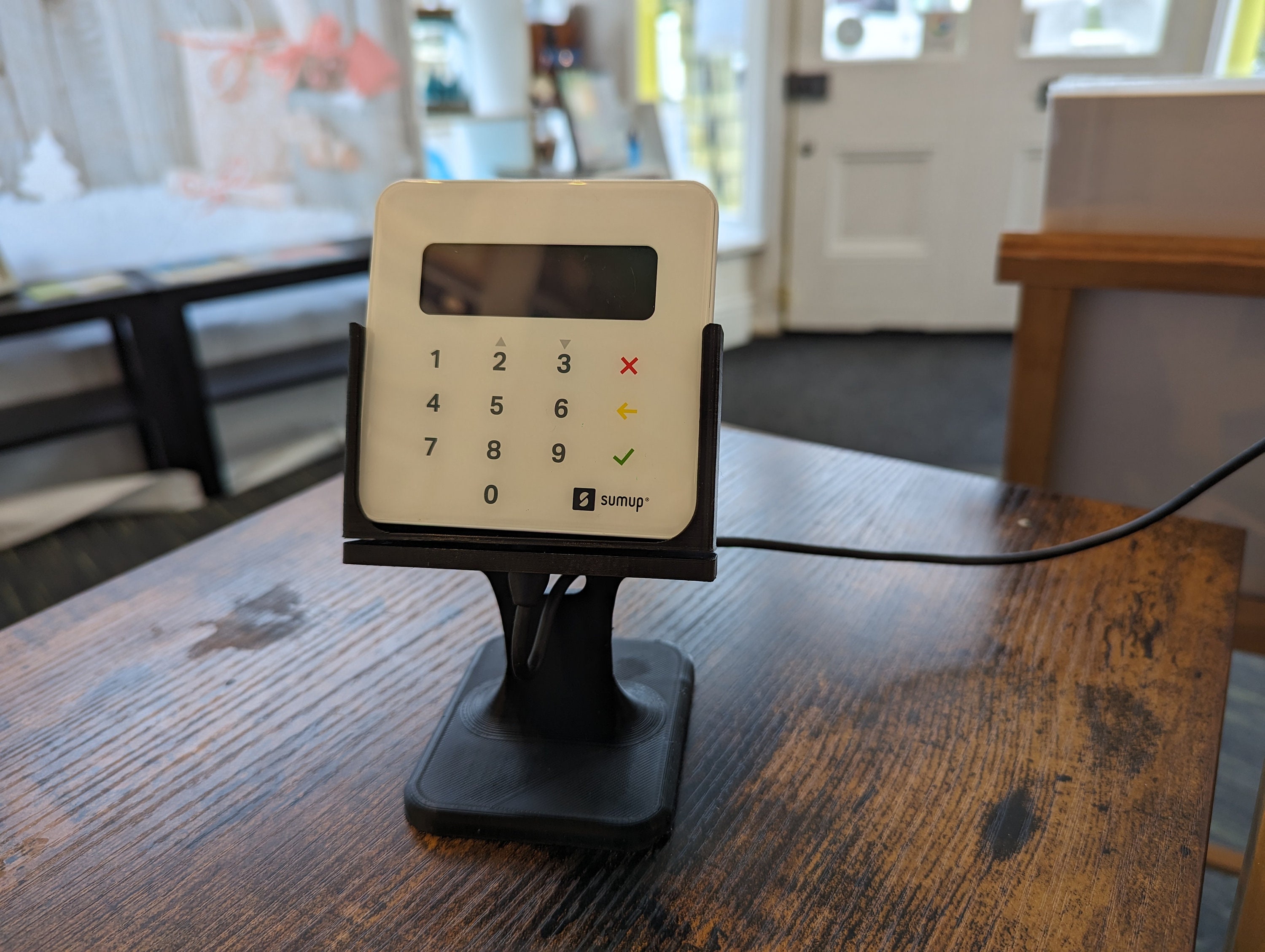 Sum up Air Business Card Machine Holder for Shops, Counters, Tables ...