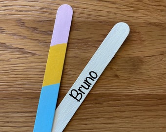Teacher Popsicle Sticks - Etsy