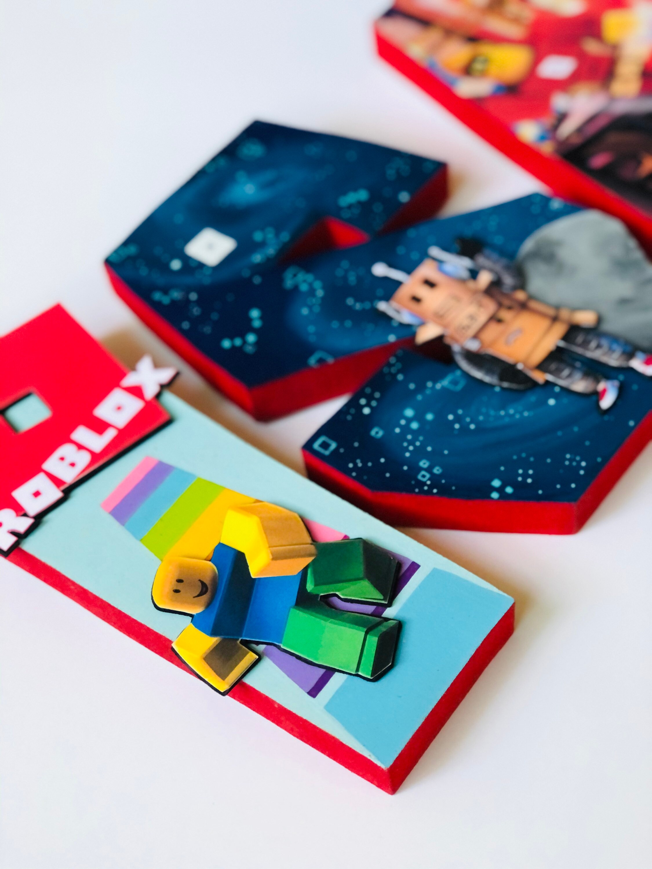 room decor Roblox Custom Wood Letters Birthday party Signs Wall Décor ...