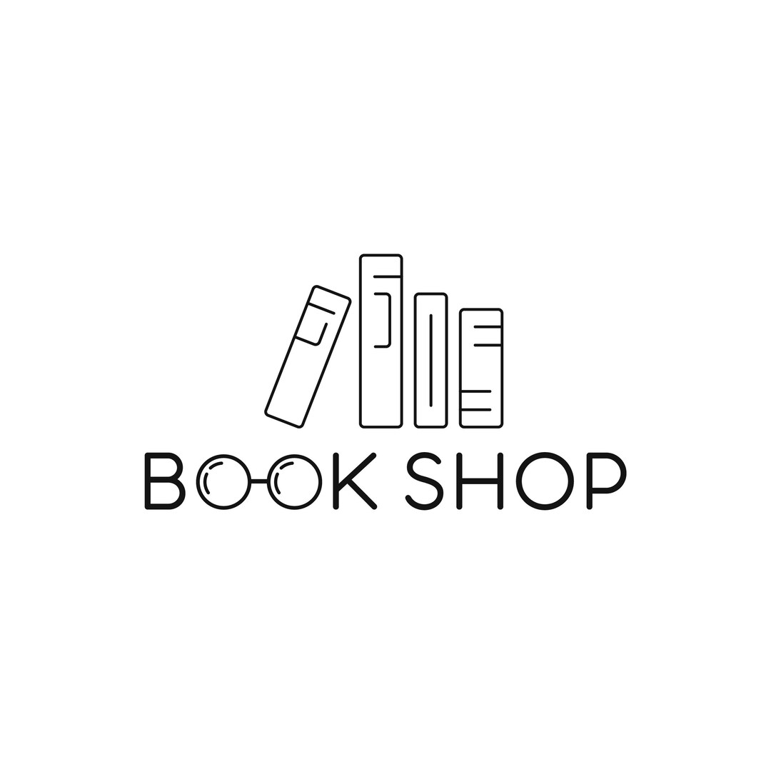 Simple Book Store Line Logo Bespoke Logo Template Design: Business Logo ...