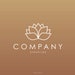 Lotus Simple Personalised Company Logo Template Design DIGITAL FILE ...