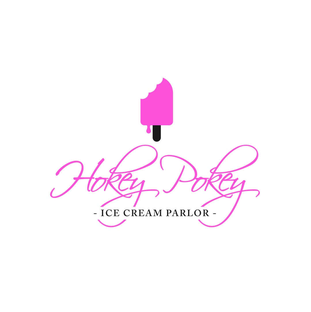 Ice Cream Parlour Lolly Logo Bespoke Logo Template Design: Business ...