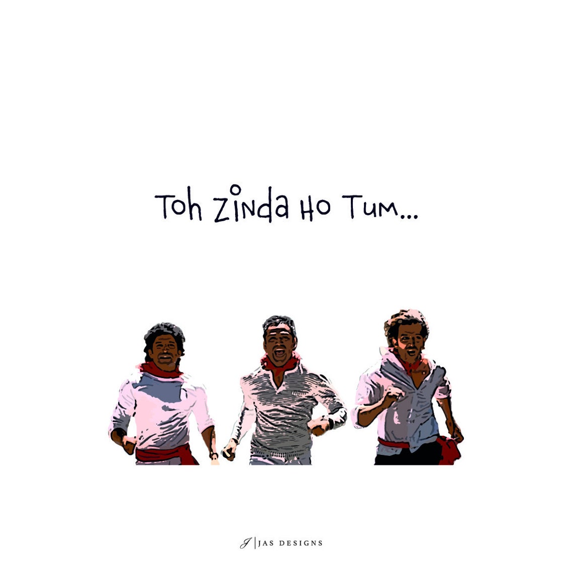 Zinda Ho Tum... Zindagi Na Milegi Dobara. Bollywood Poster Collection ...