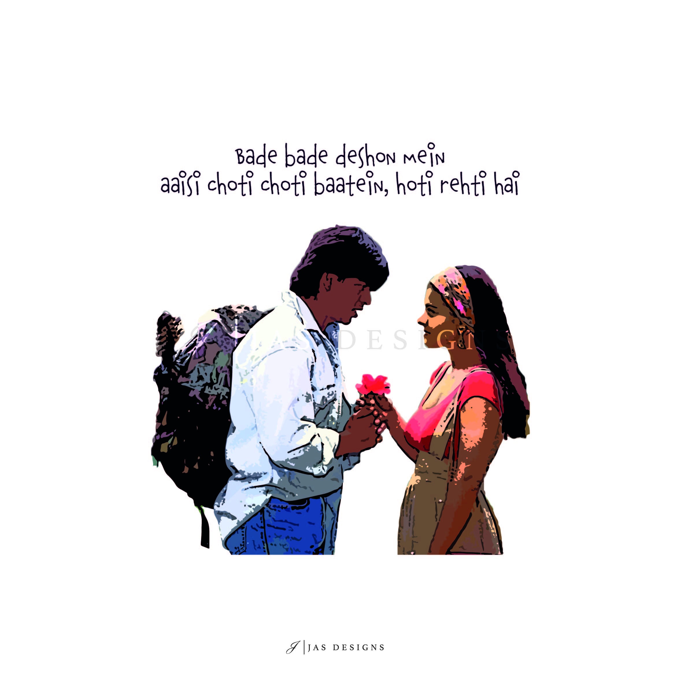 Bade Bade Deshon Mein... DDLJ. Bollywood Poster Collection ...