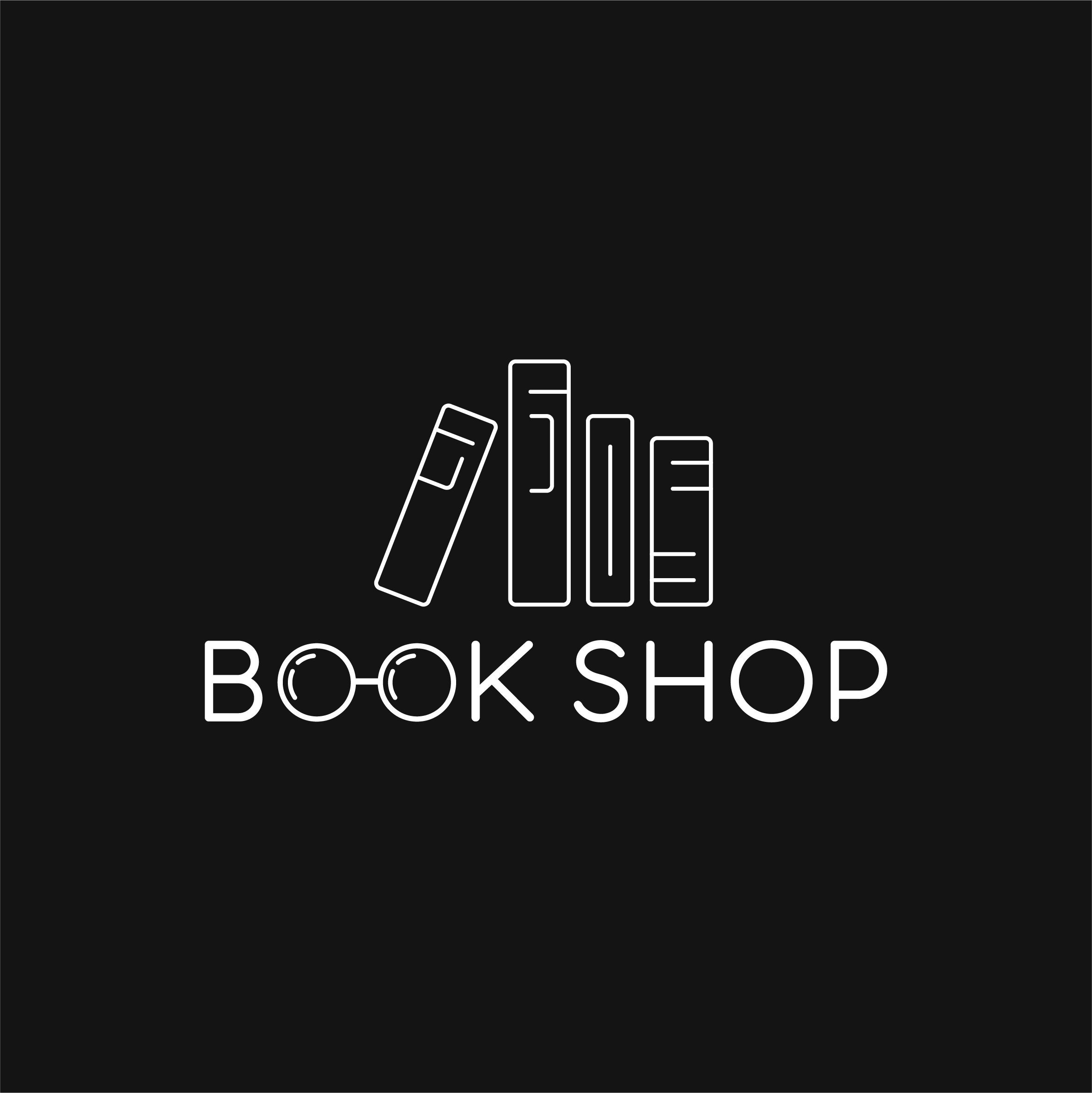 Simple Book Store Line Logo Bespoke Logo Template Design: Business Logo ...