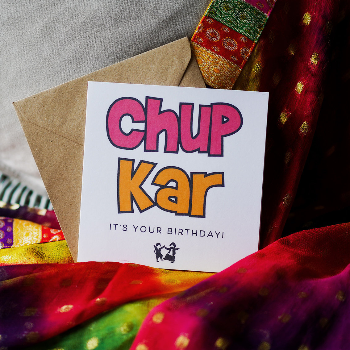 Chup Kar... Punjabi Birthday Collection: Illustration Card - Etsy