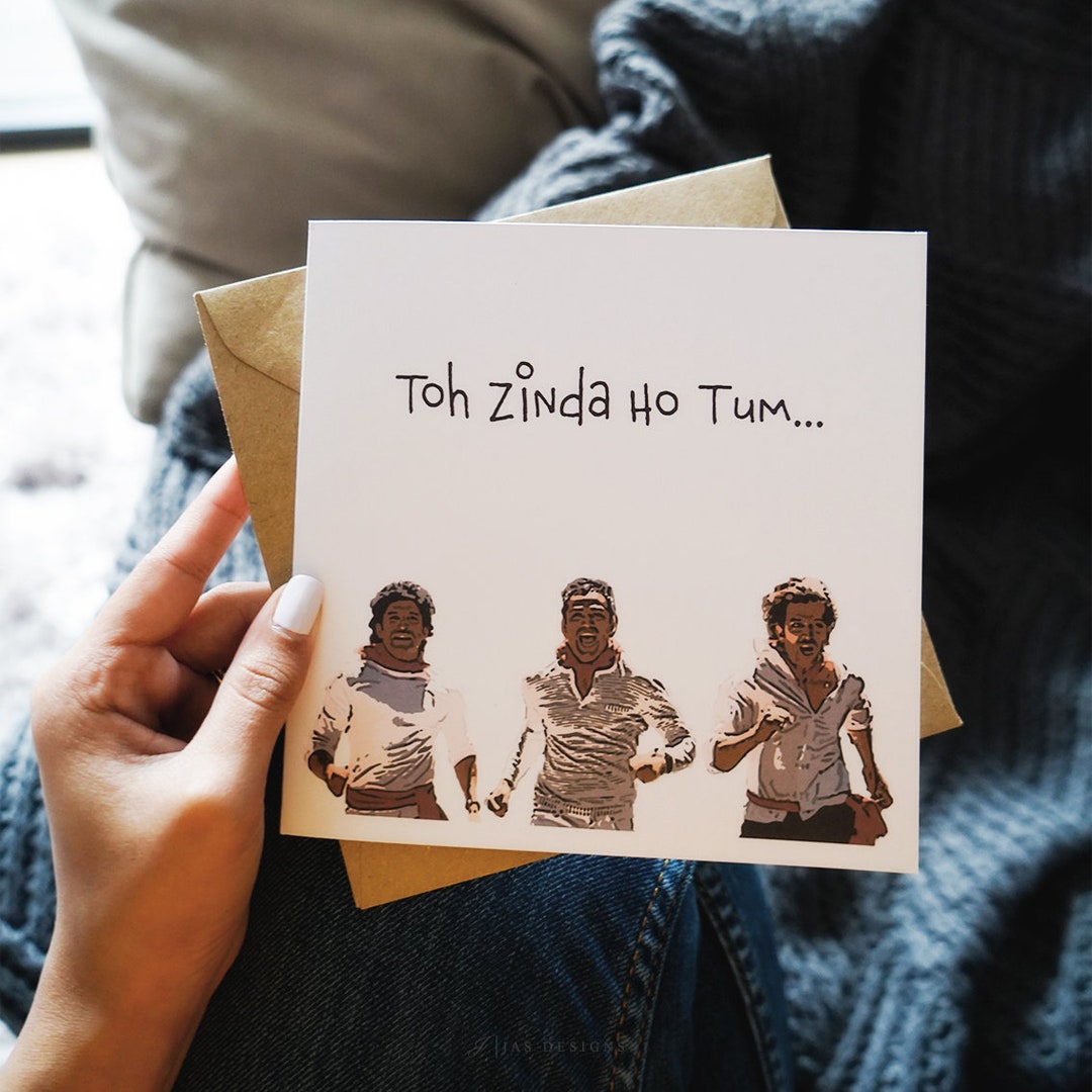 Zinda Ho Tum... Zindagi Na Milegi Dobara. Bollywood Poster Collection ...