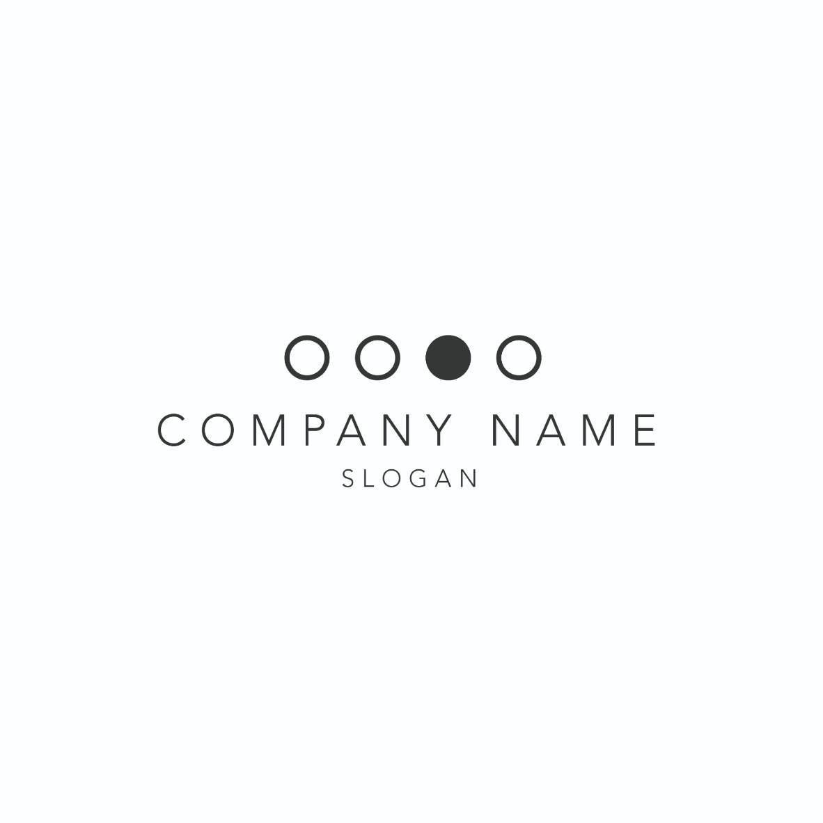 Circle Simple Company Logo Bespoke Logo Template Design: Business Logo ...