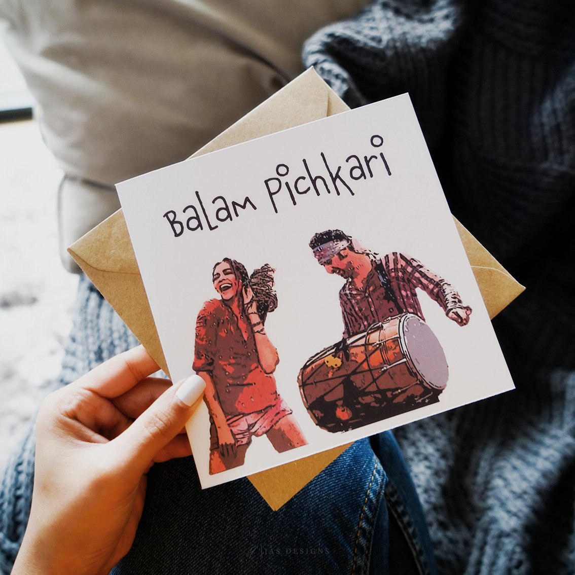 Balam Pichkari... Yeh Jawaani Hai Deewani. Bollywood Poster - Etsy