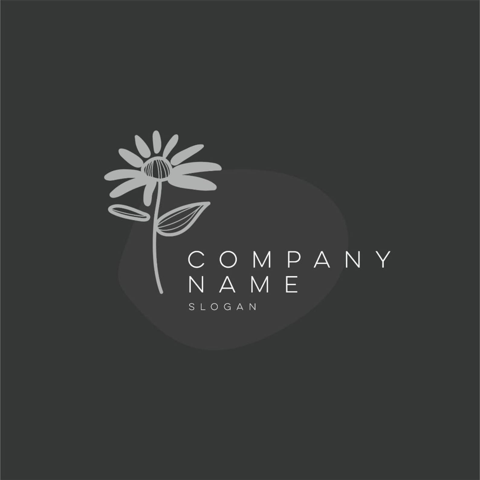 Flower Company Logo & Strap-line Bespoke Logo Template Design: Business ...