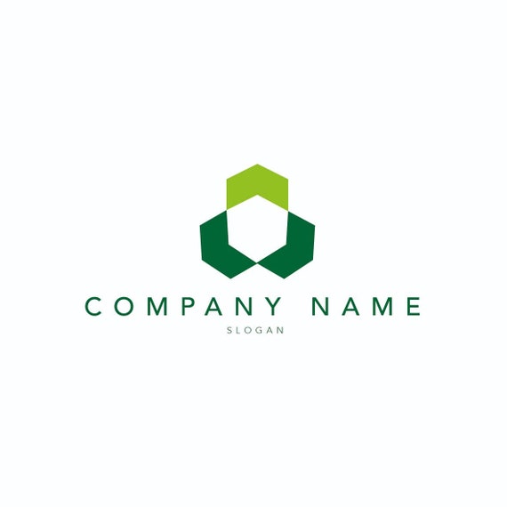Triangle Coloured Company Logo Bespoke Logo Template Design: | Etsy
