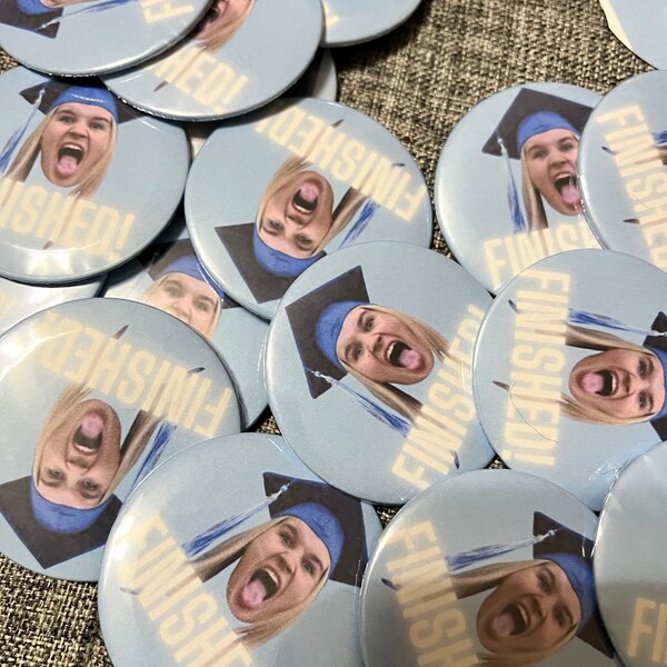 Personalized Graduation Buttons - Etsy