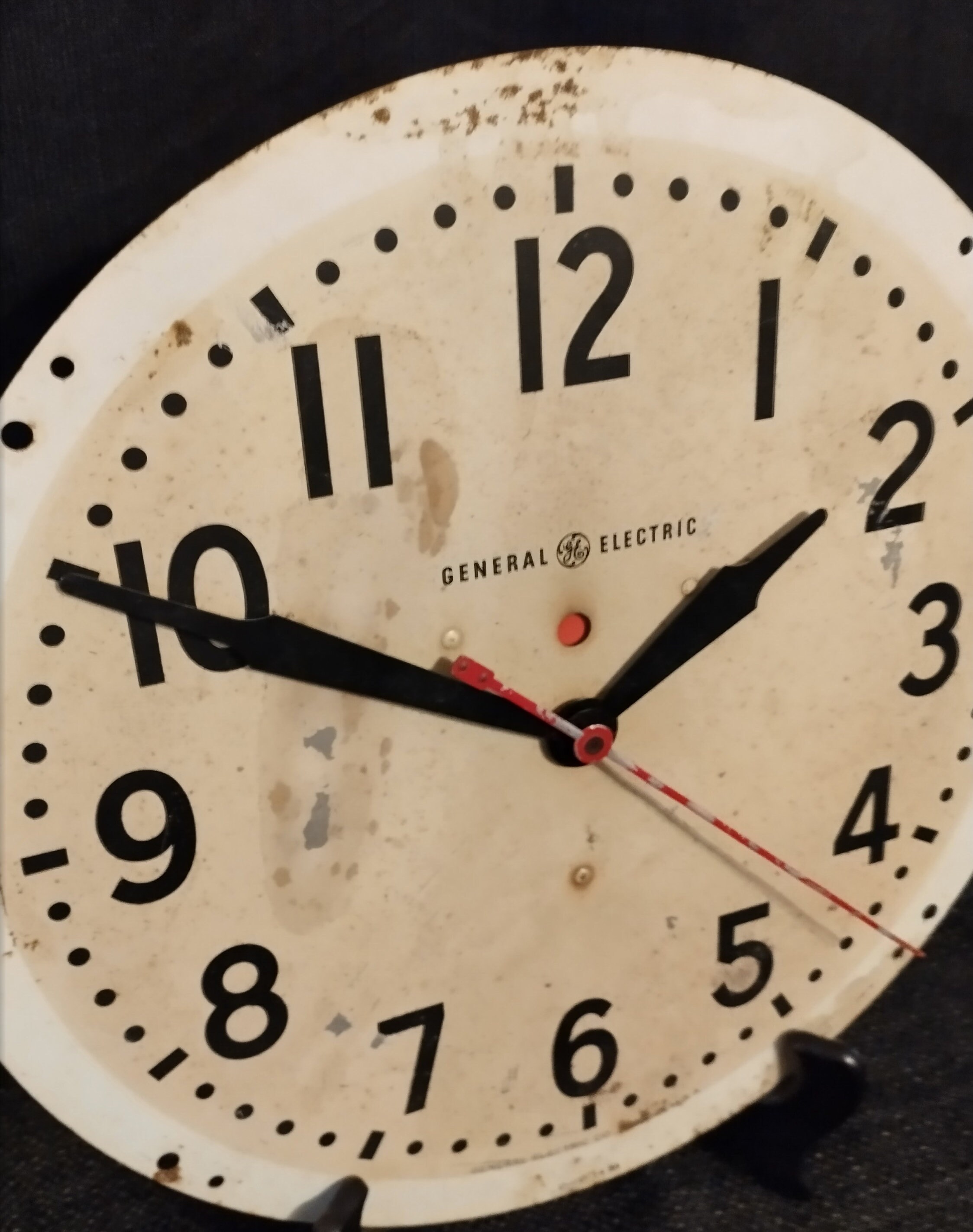 Vintage General Electric Clock Face - Etsy