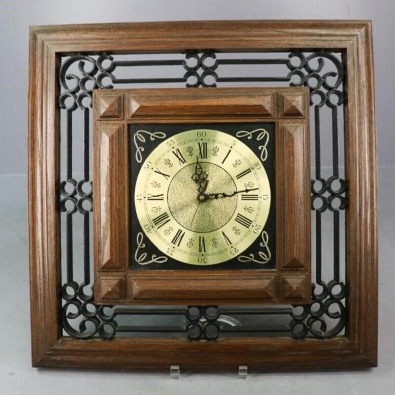 Square Wall Clock - Etsy