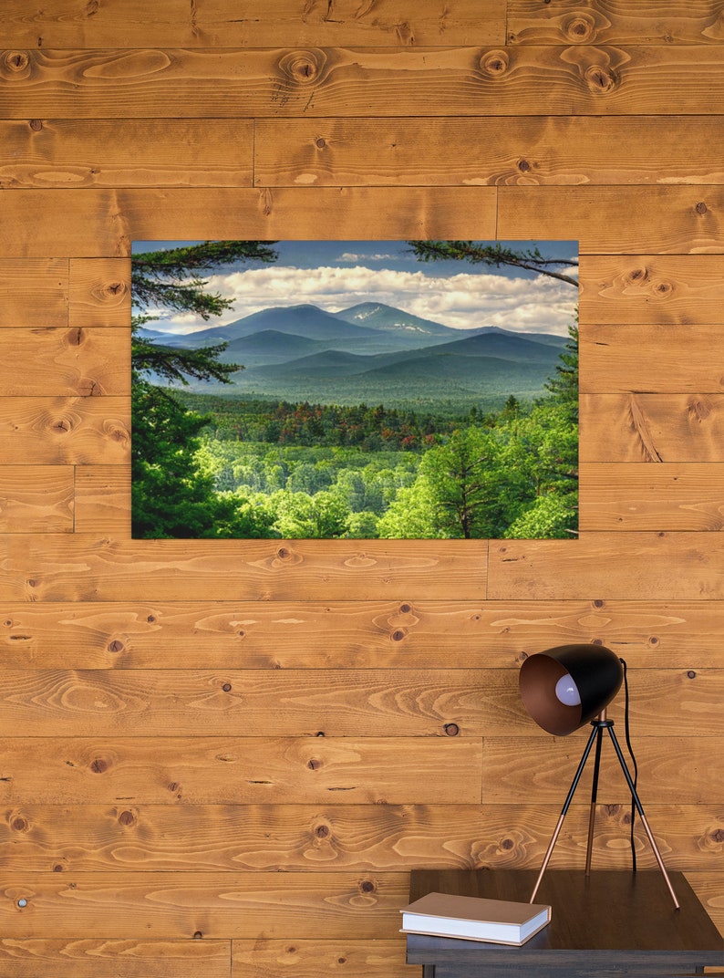 New Hampshire Art Overlook Wall Art Canvas Art Digital - Etsy