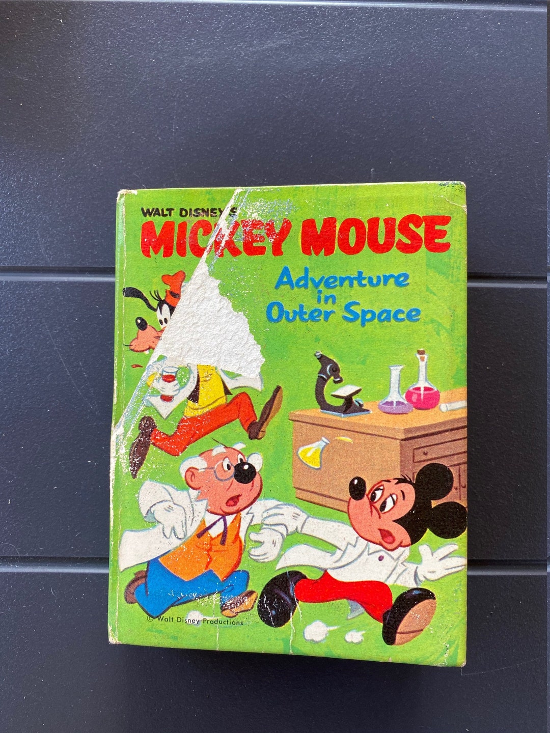 1968 Mickey Mouse Adventure in Outer Space Big Little Book - Etsy