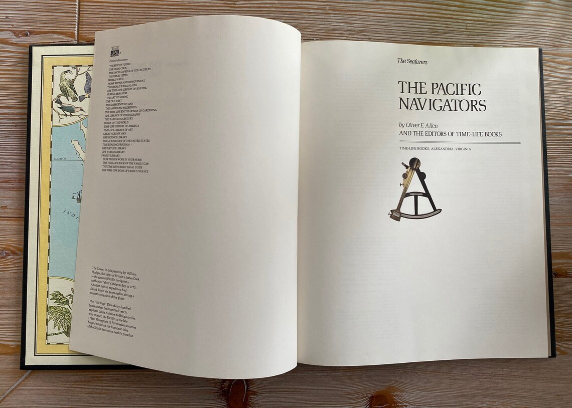 The Pacific Navigators, the Seafarers Series - Time-life Books - Etsy UK