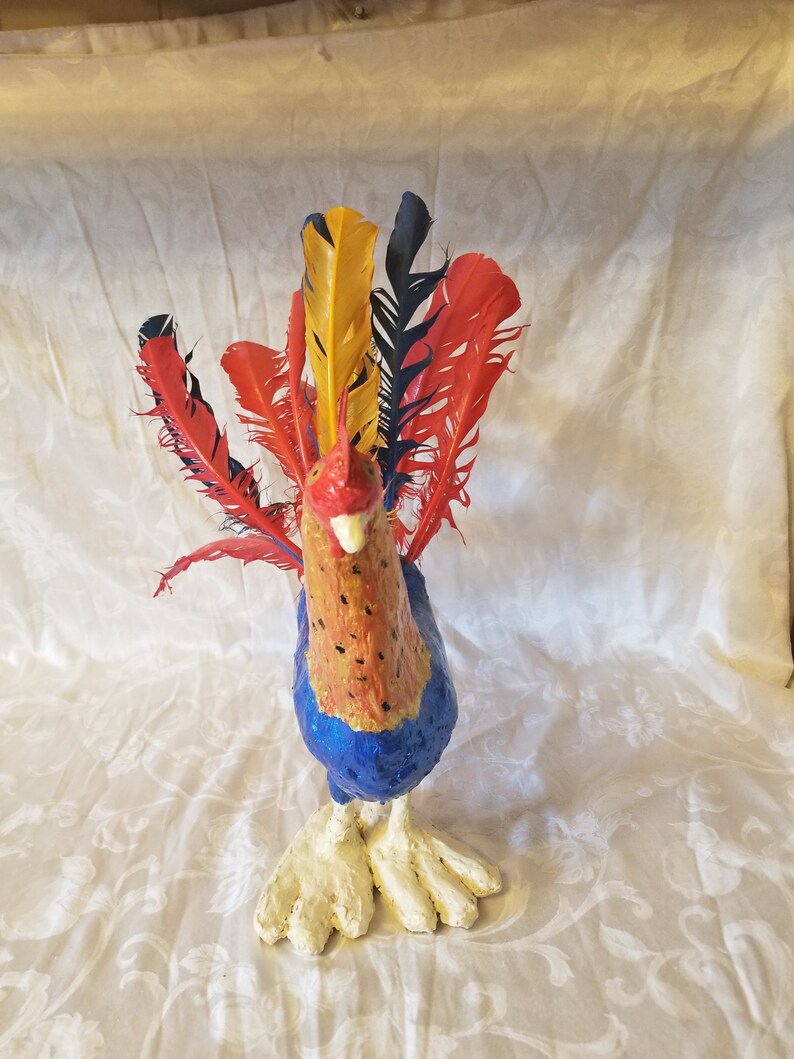 Paper Mache Chicken - Etsy