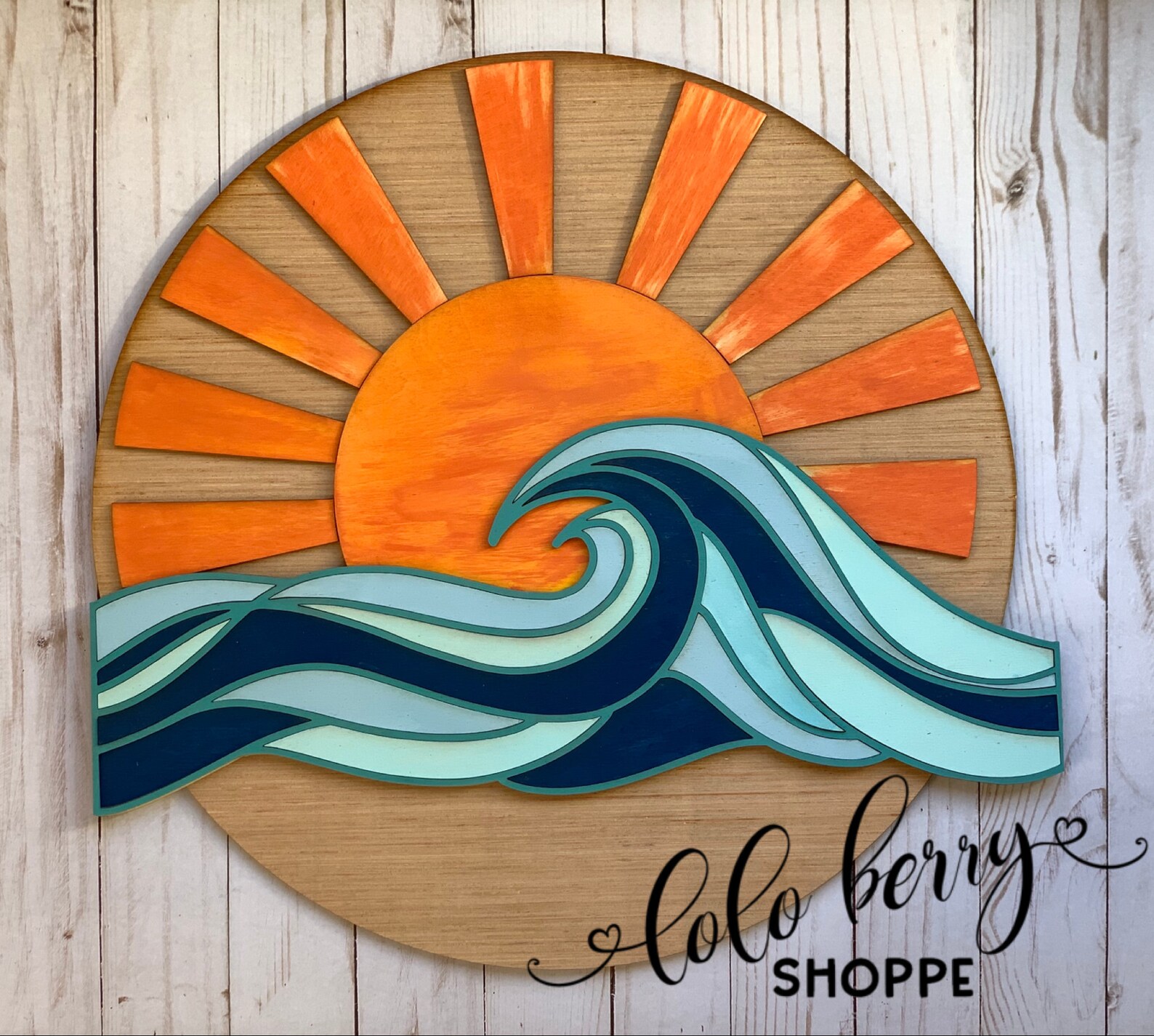 Hand Drawn Sunset Wave DIGITAL File Svg, Png, Pdf ONLY - Etsy