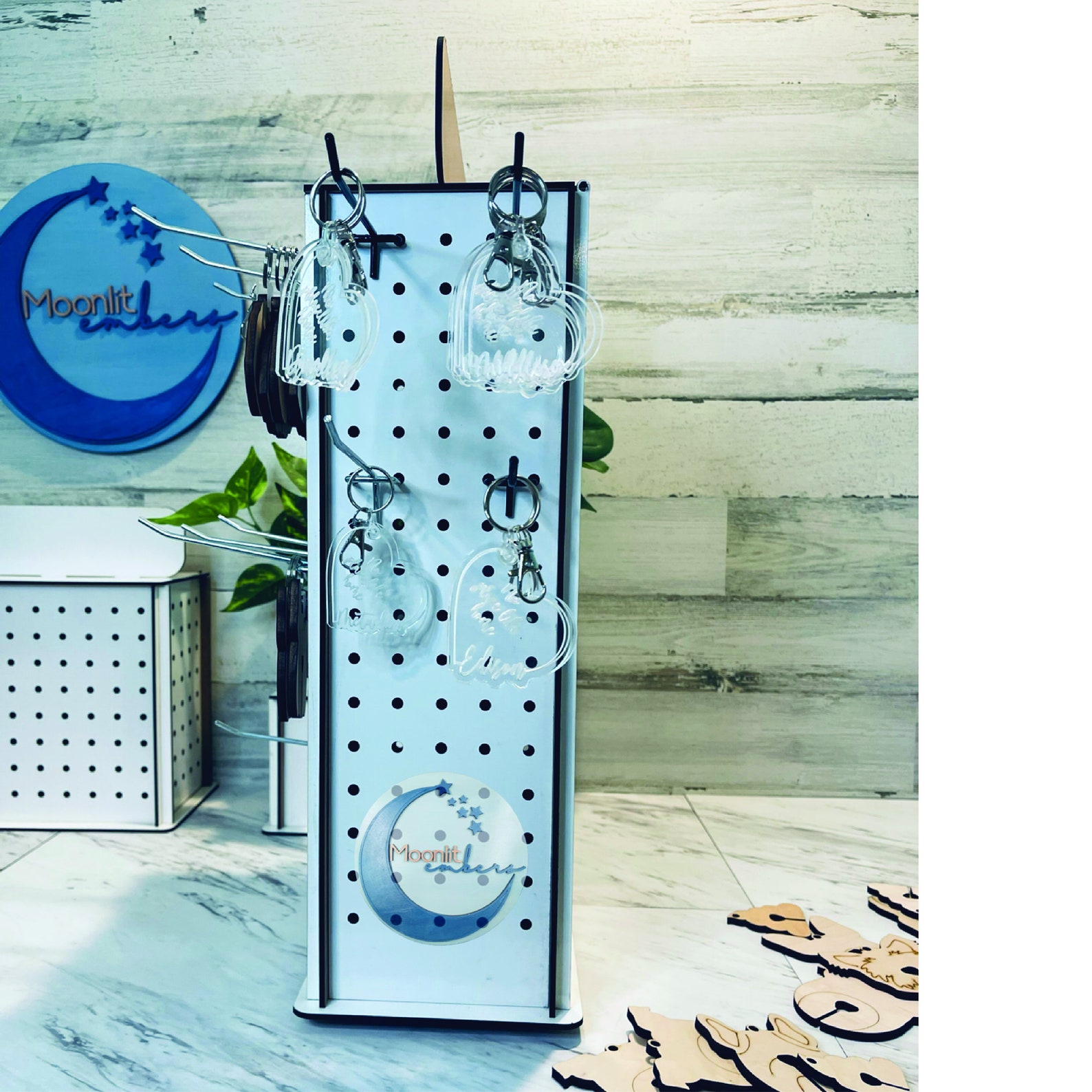 Digital FILE, Vertical Peg Board, Laser File, Craft Fair Display, Peg ...