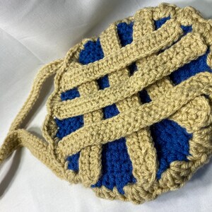 Crochet Blueberry Pie Bag - Etsy