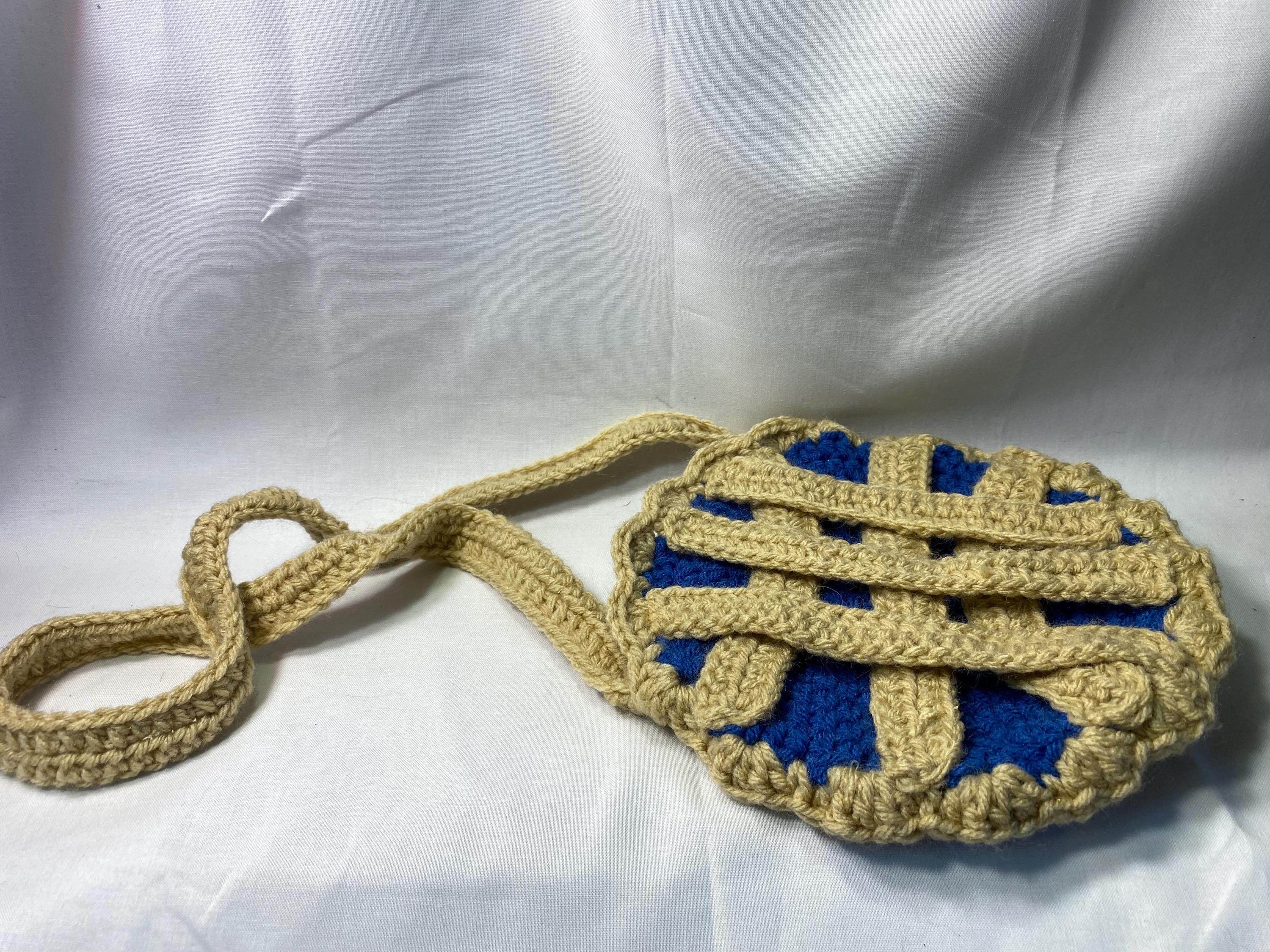 Crochet Blueberry Pie Bag - Etsy