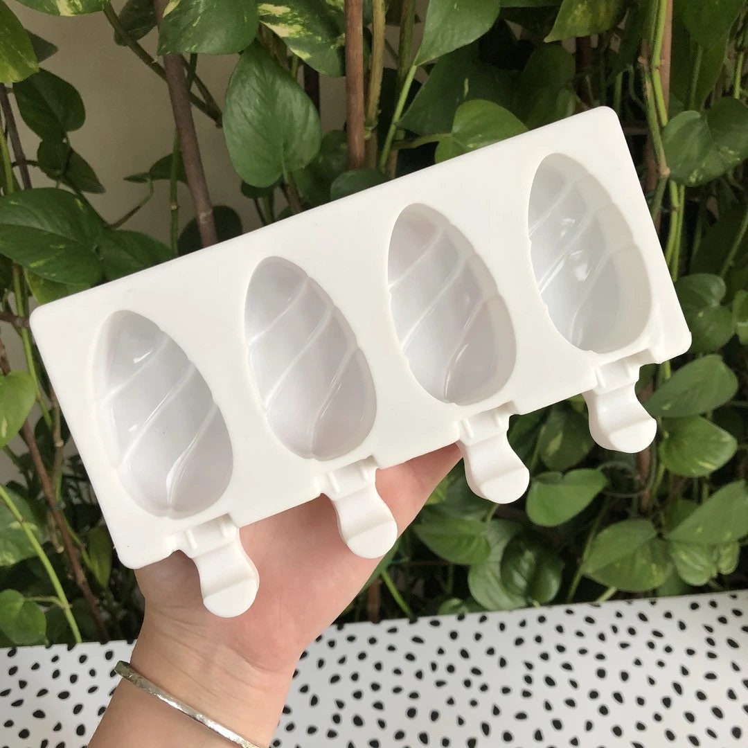 Mini Swirl Oval Popsicle Silicone Mould - Etsy UK