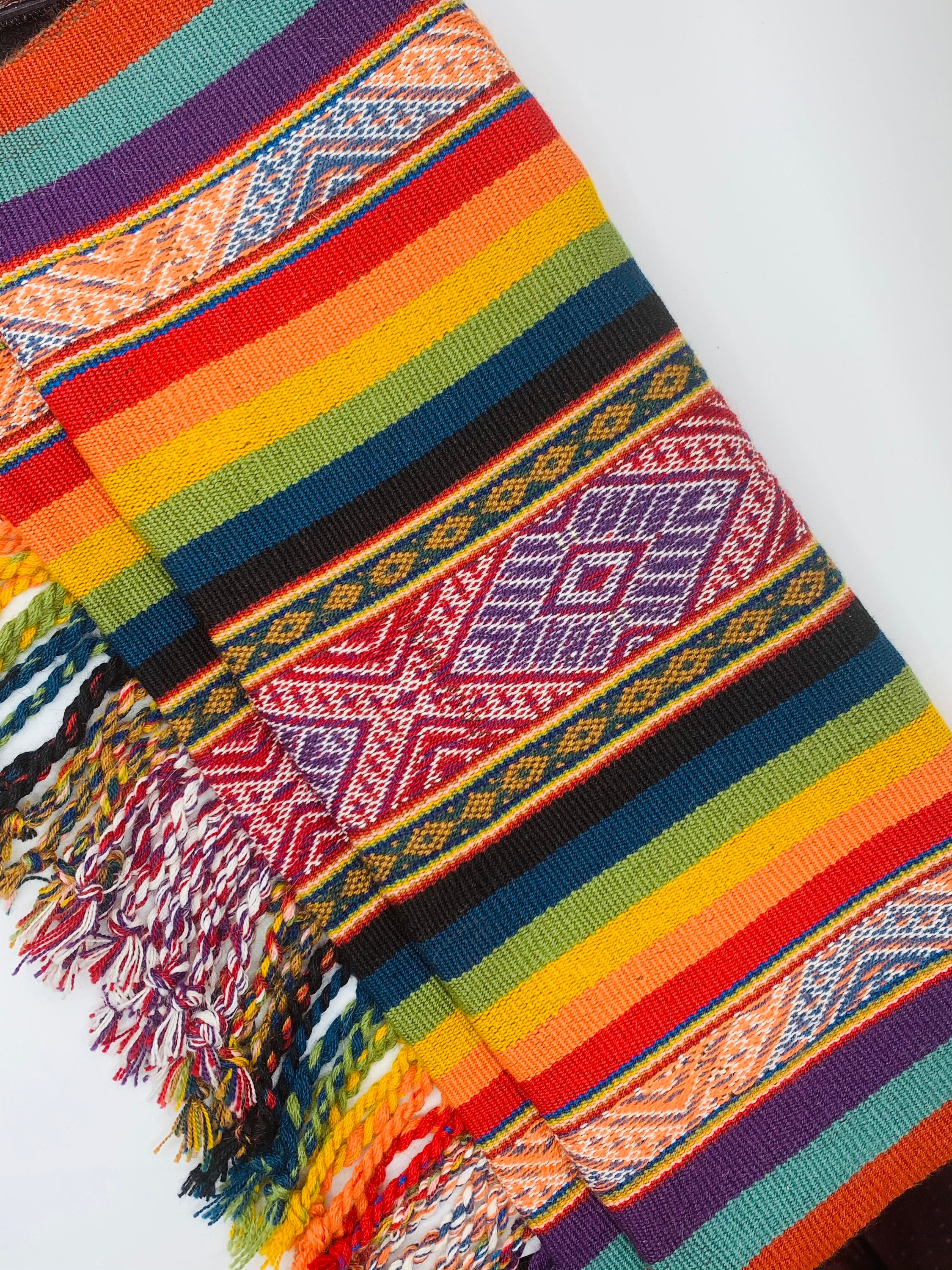 Peruvian Handwoven Table Runner | Etsy