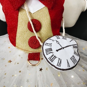 Dog Halloween Costume Inspired From White Rabbit Alice in Wonderland ...