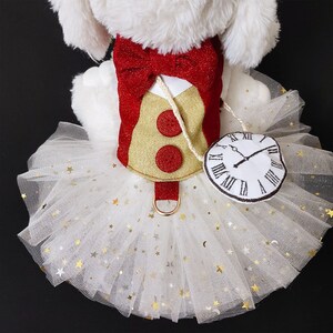 Dog Halloween Costume Inspired From White Rabbit Alice in Wonderland ...