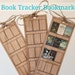 Book Tracker Bookmark | Wood Bookmark | Wooden Bookmark | Bookish Gift ...