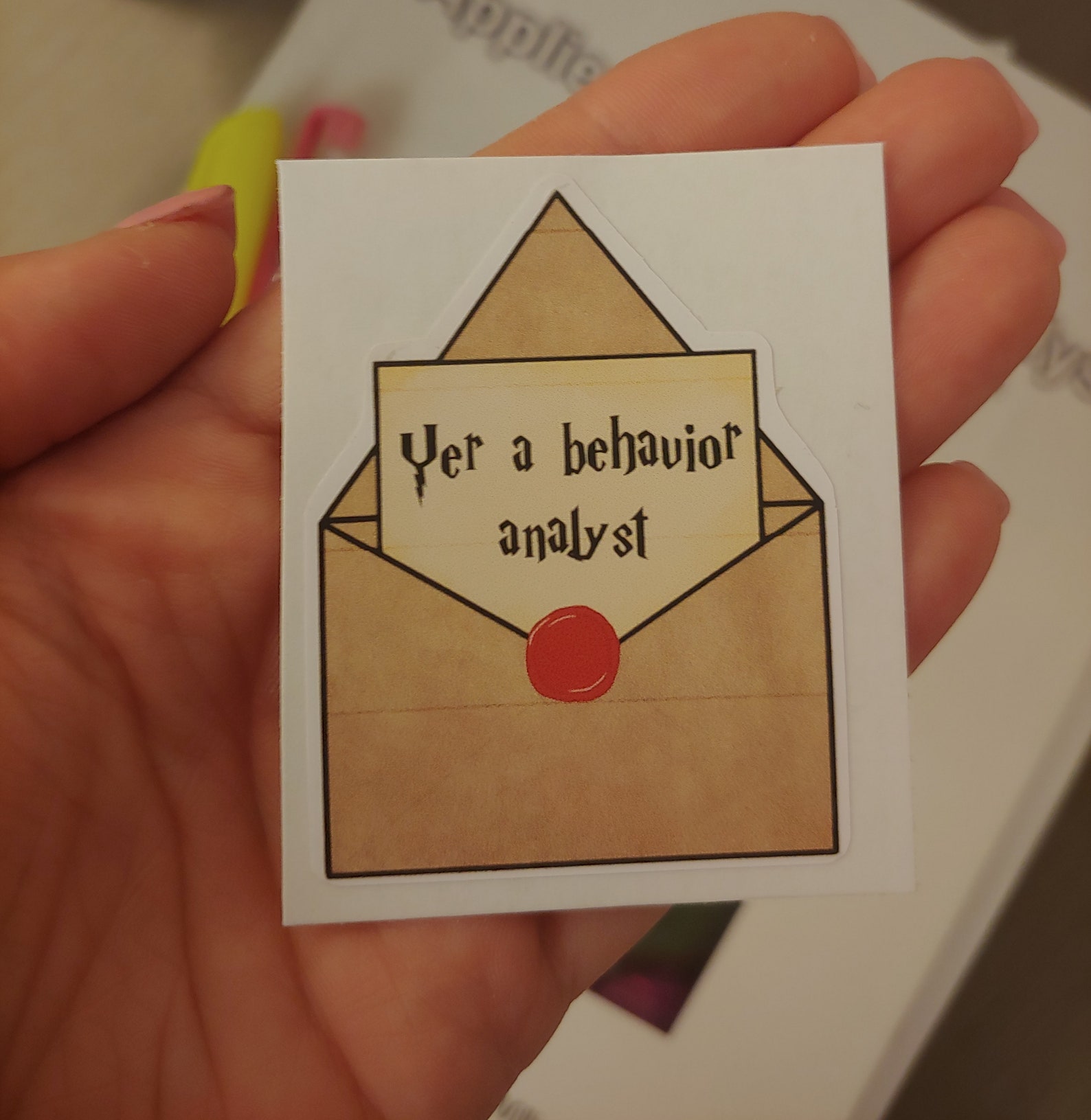 Yer a Behavior Analyst Sticker | ABA Sticker | Behavior Analysis | Bcba ...