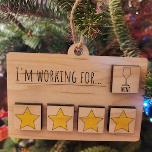 Token Board Christmas Ornament | Bcba Ornament | Aba Ornament | Bcba ...