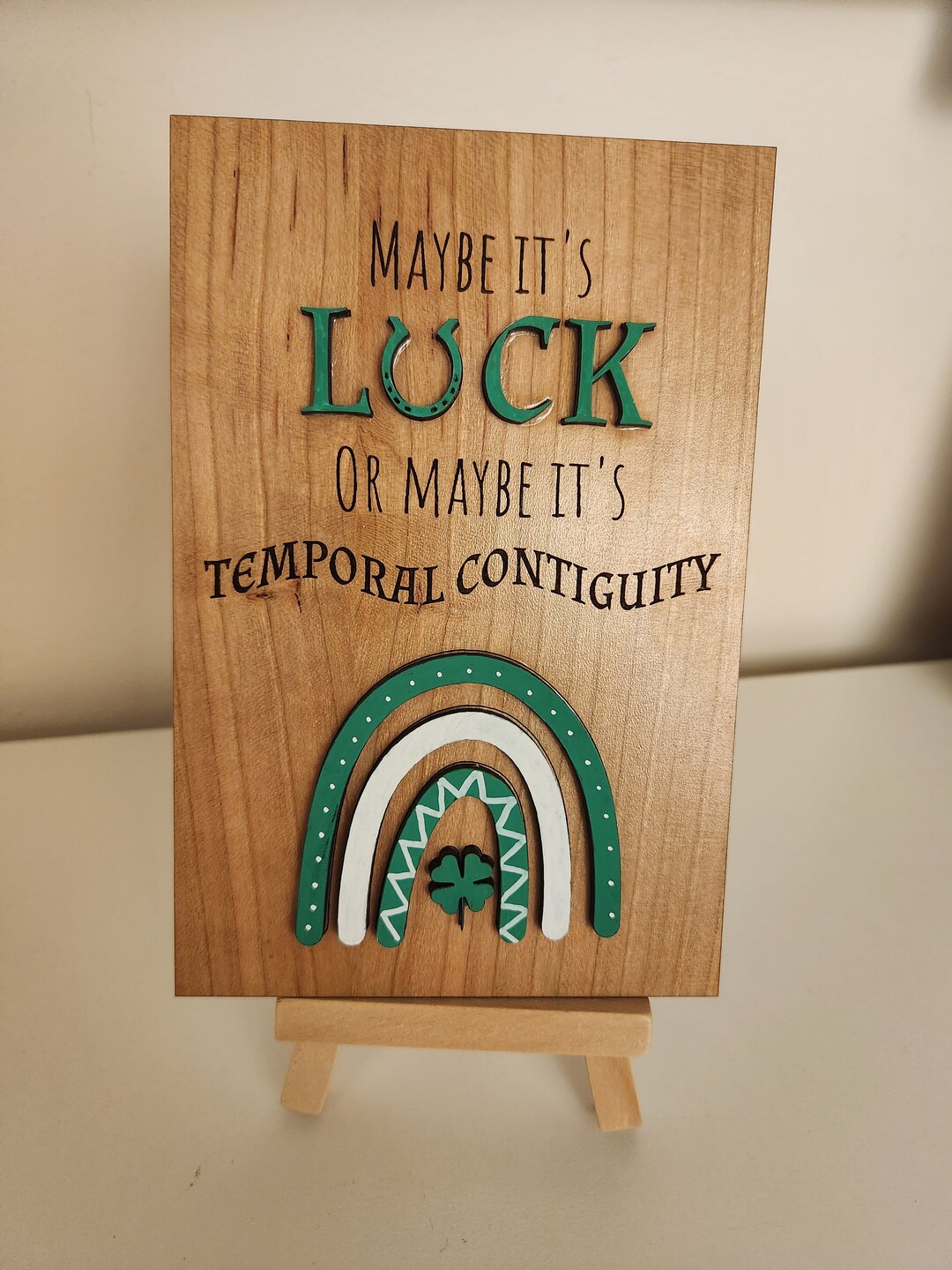 St. Patricks Day ABA Day Wood Sign | Aba | BCBA | Bcba Gift | Aba Gift ...