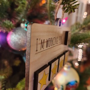 Token Board Christmas Ornament | Bcba Ornament | Aba Ornament | Bcba ...