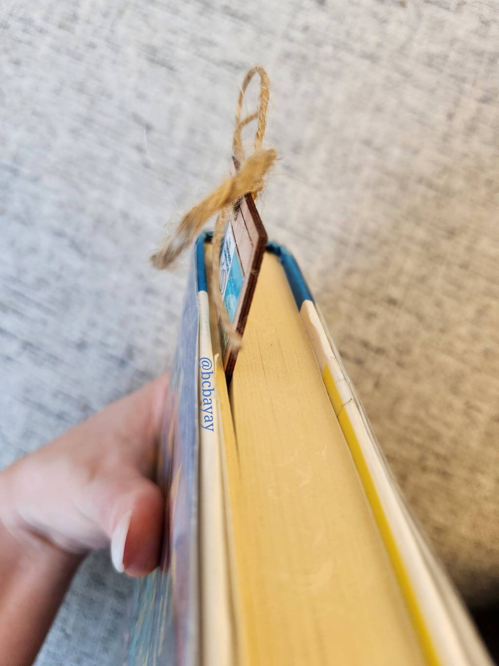 Book Tracker Bookmark Wood Bookmark Wooden Bookmark Bookish Gift Book ...