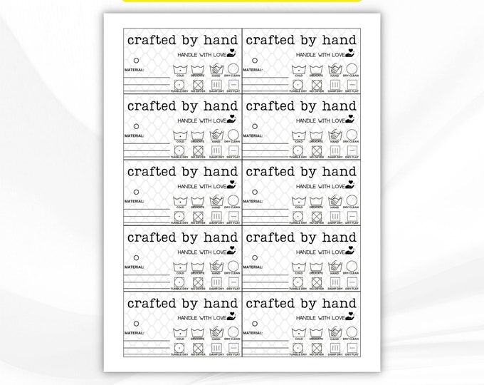 Six Digital Printable Care Cards, Instant Download, Essential for Every ...