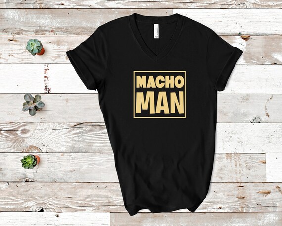 Macho Man T-shirt - Etsy