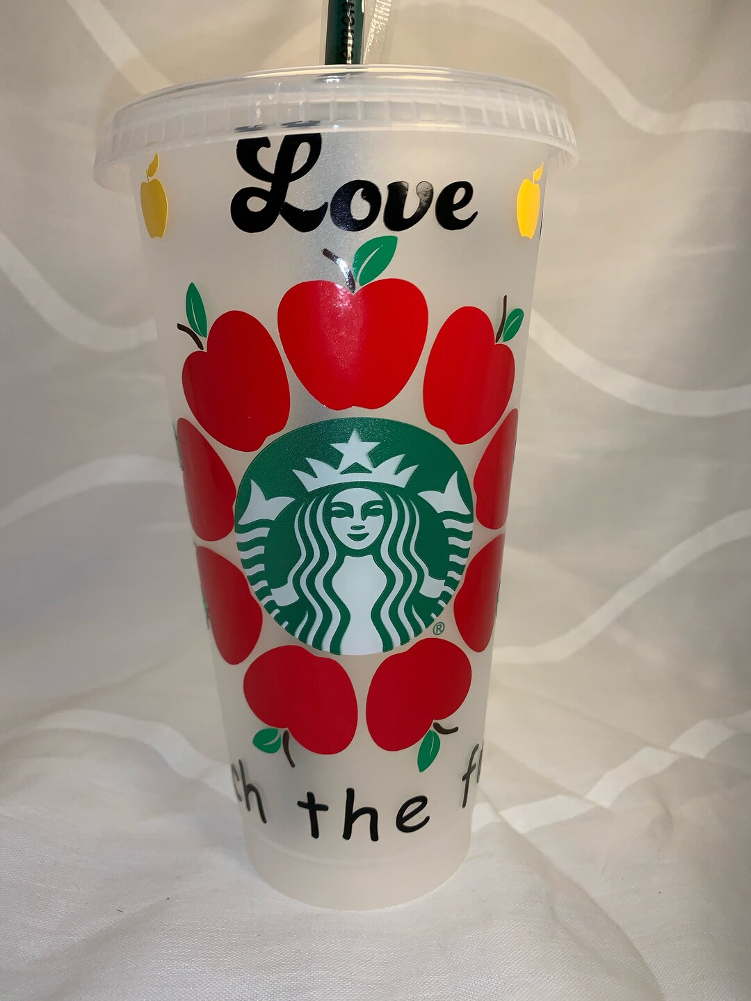 Starbucks Teacher Cup, I Inspire the Future, Teacher Cup, Cold Cup ...