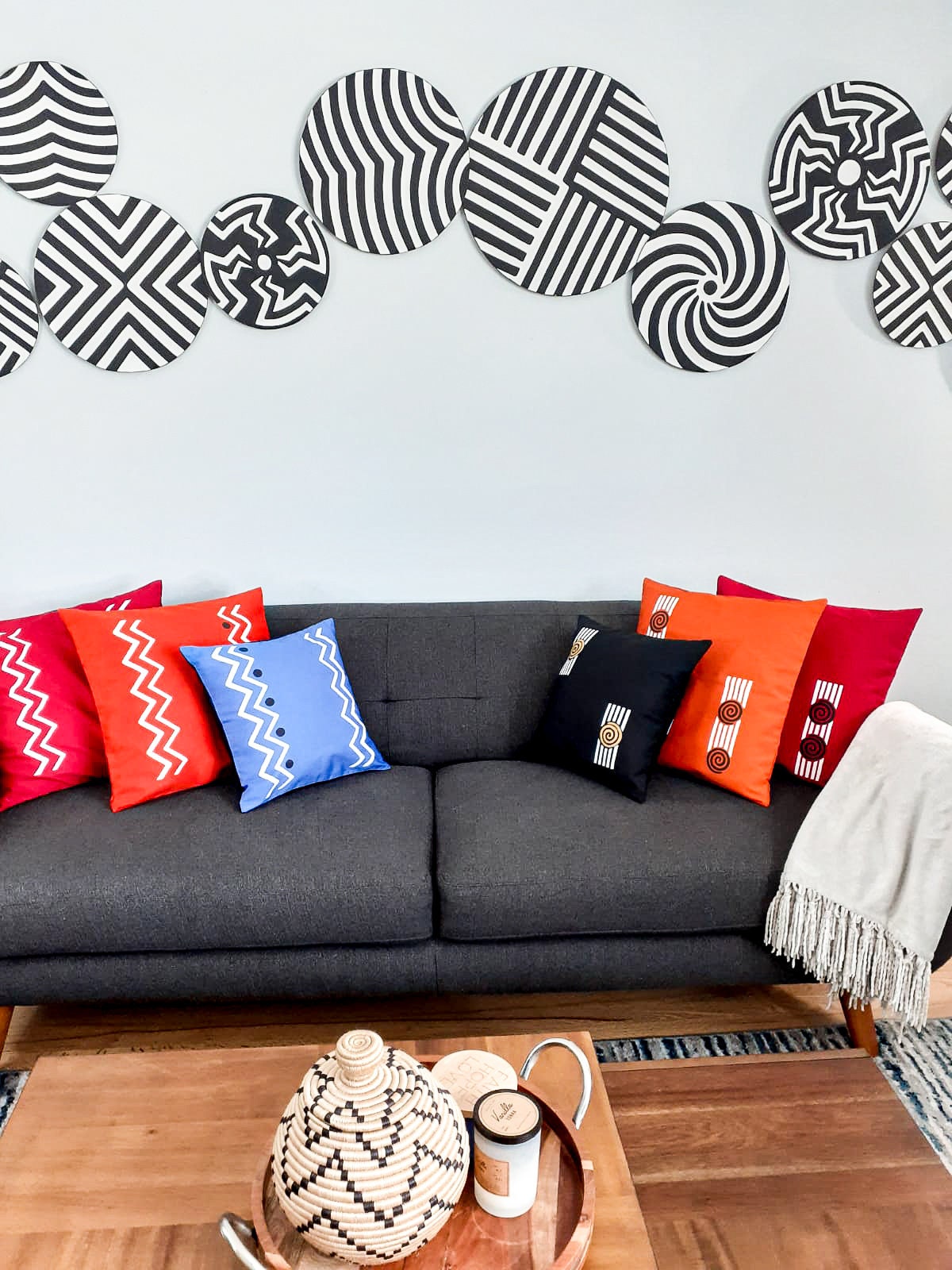 Black & White Imigongo Rwanda Painting/ African Handcraft Wall - Etsy