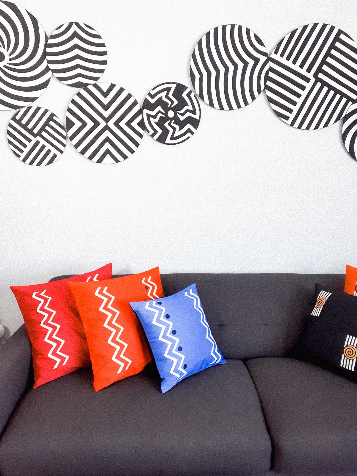 Black & White Imigongo Rwanda Painting/ African Handcraft Wall - Etsy