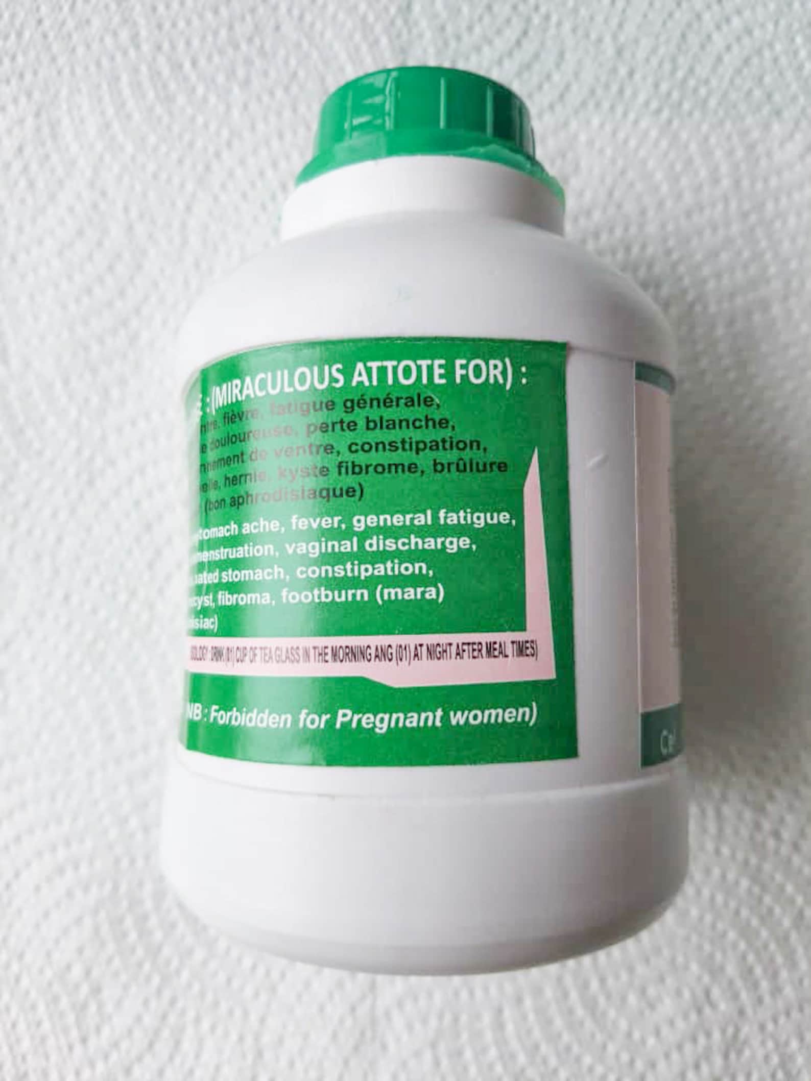 ATTOTE Organic Herbal Drink/ Made in Ivory Coast | Etsy