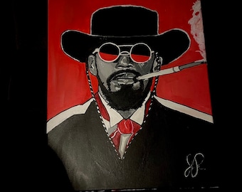 Django Freeman Django Unchained 11'' X 14'' Digital Print of Original ...