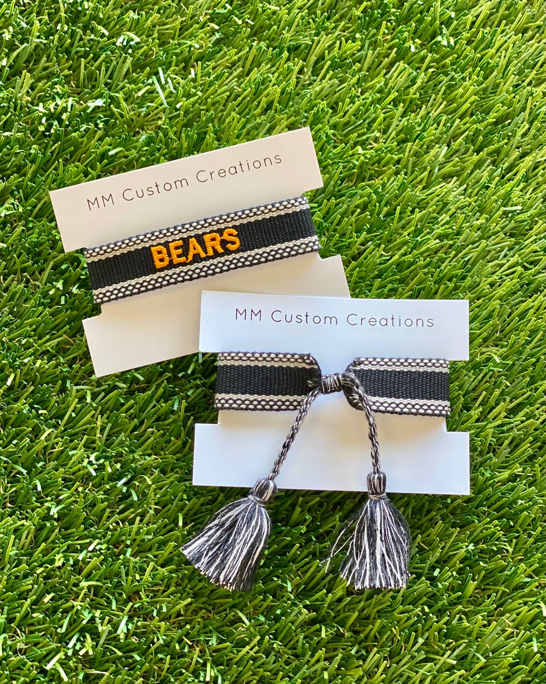 BEARS (catholic High School) Team Tassel Bracelet - Etsy