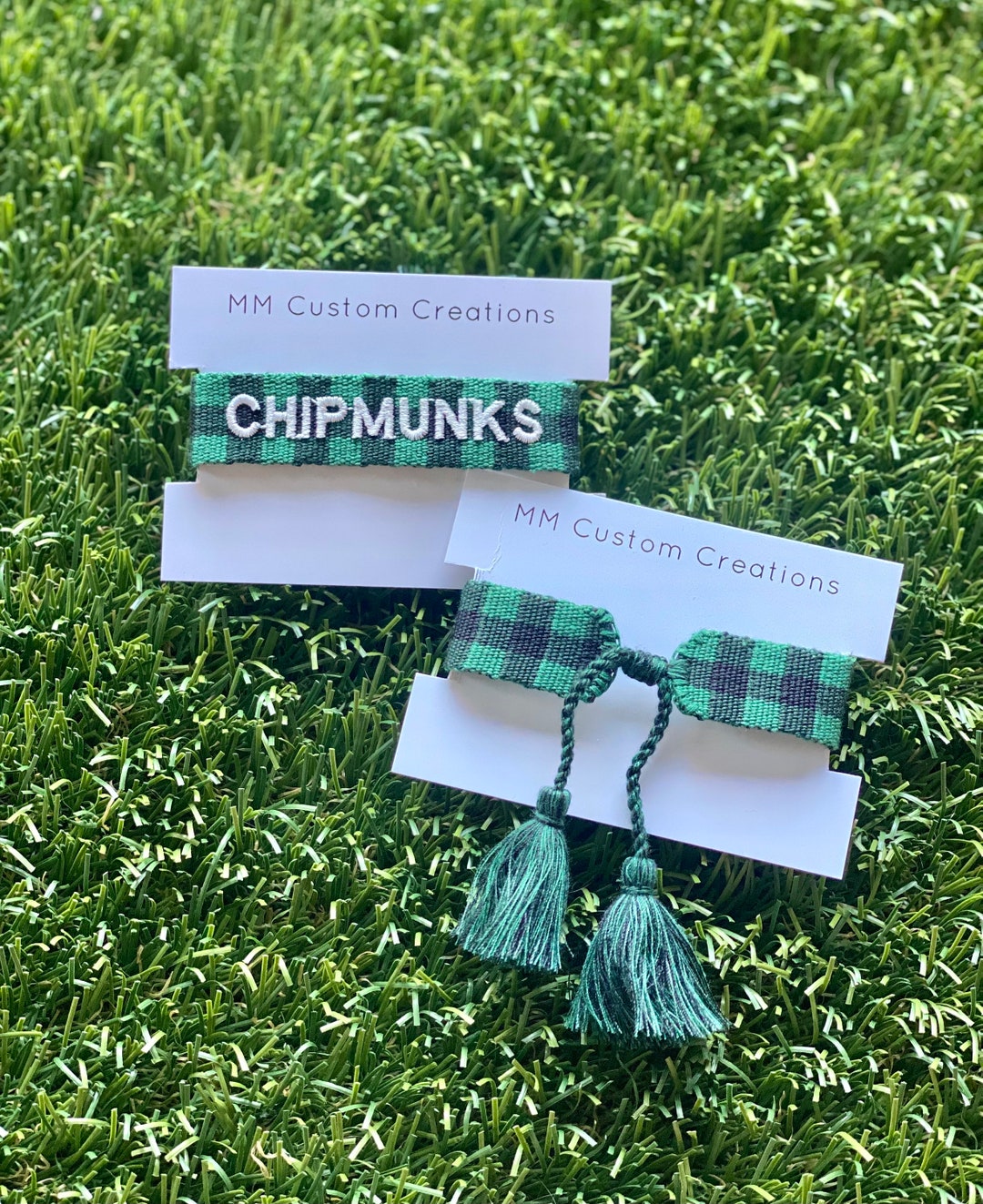 CHIPMUNKS archbishop Chapelle High School Tassel Bracelet - Etsy