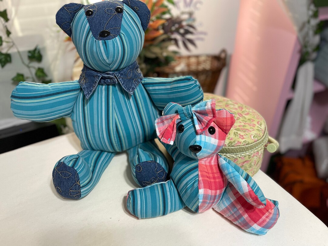 Stuffed Memory Bear - Etsy