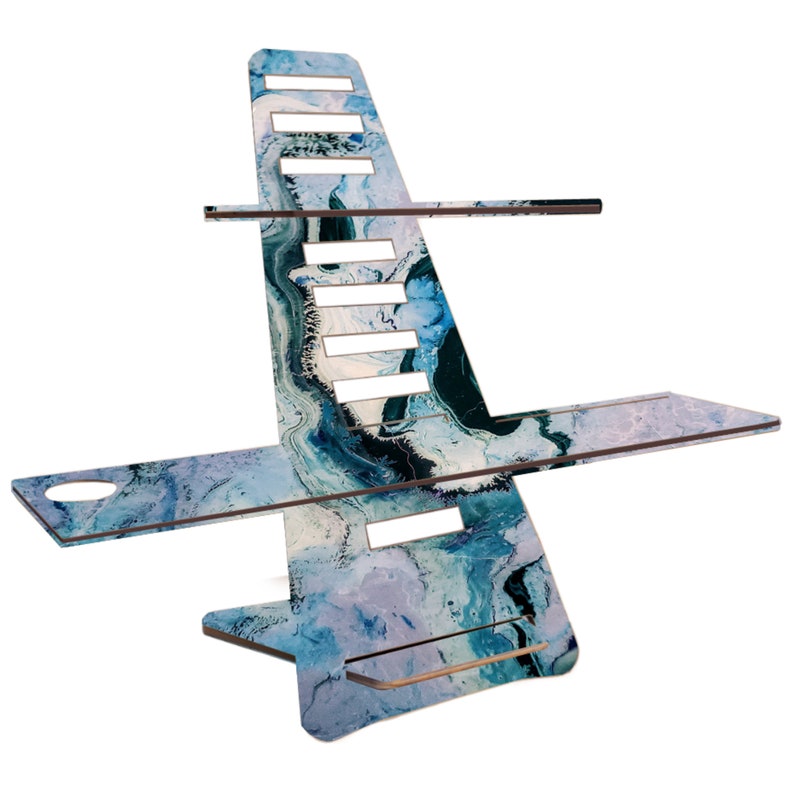 SMART Ergonomic Home Office, Mobile Adjustable Laptop Riser, Birch Ply ...